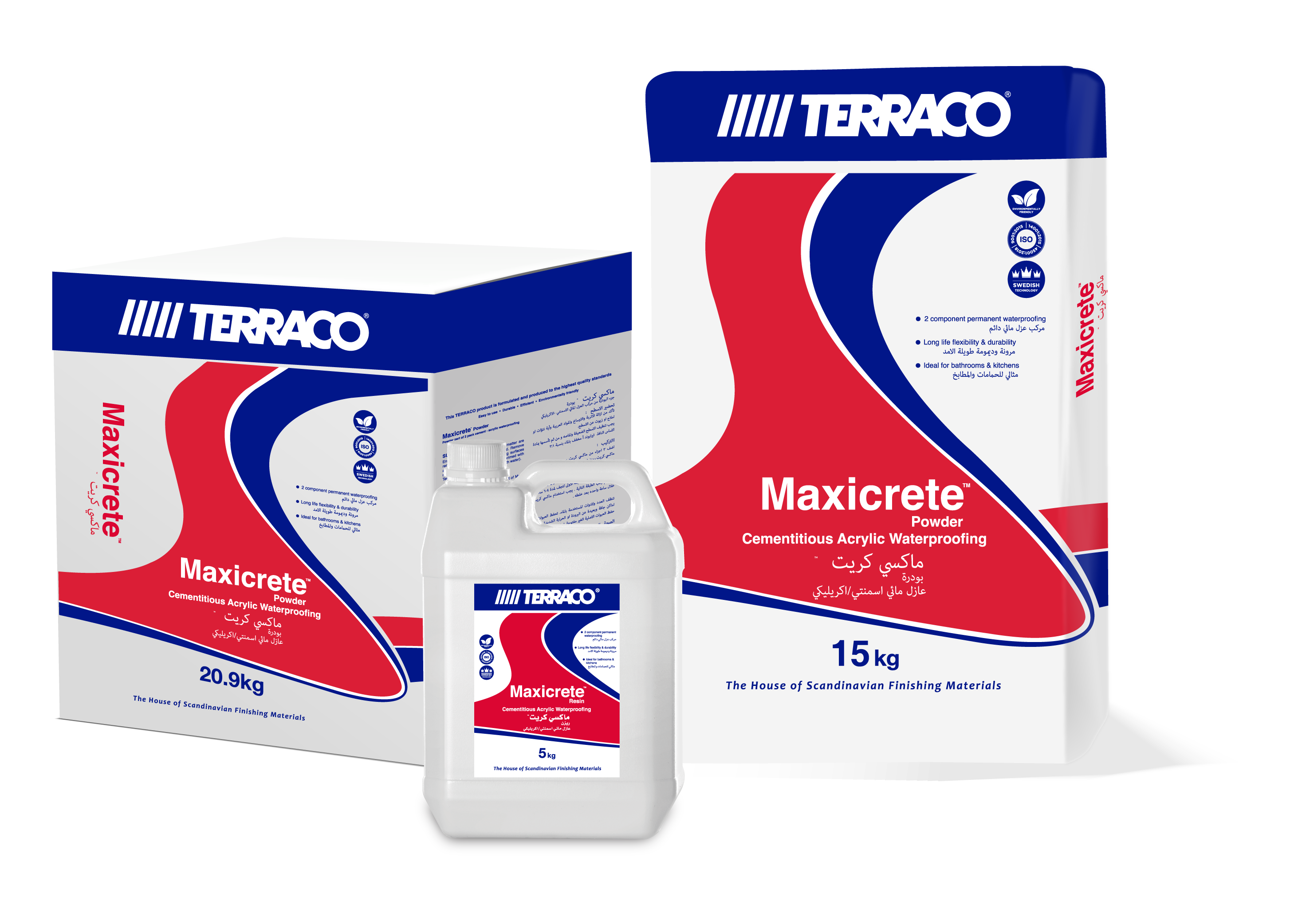 Terraco Maxicrete™ | Under-tile waterproofing | Wet area wateproofing