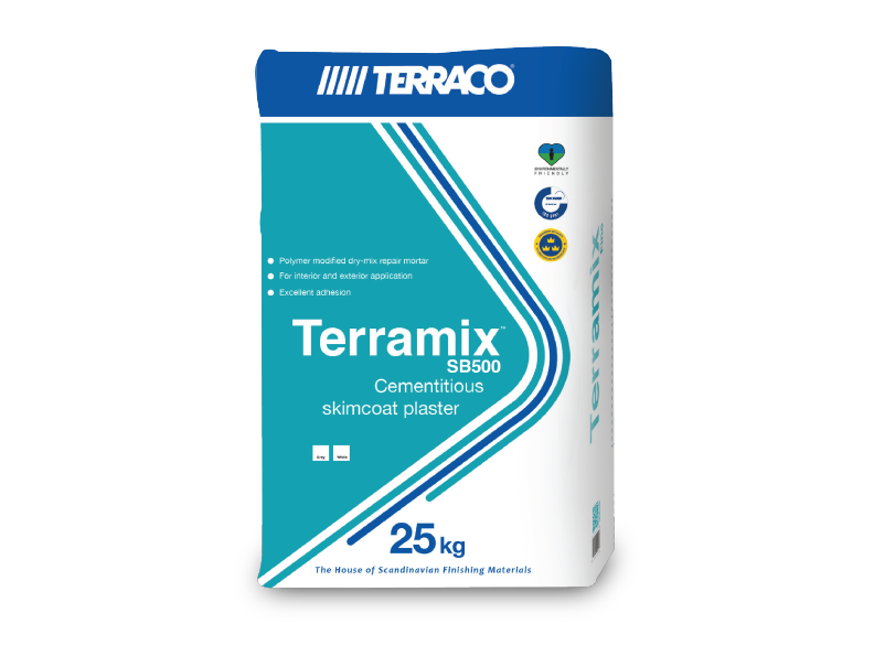 Terraco Terramix SB500 - Render System | Cement board