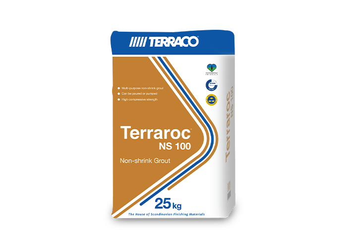Terraroc NS 100 | General purpose non-shrink cementitious grout