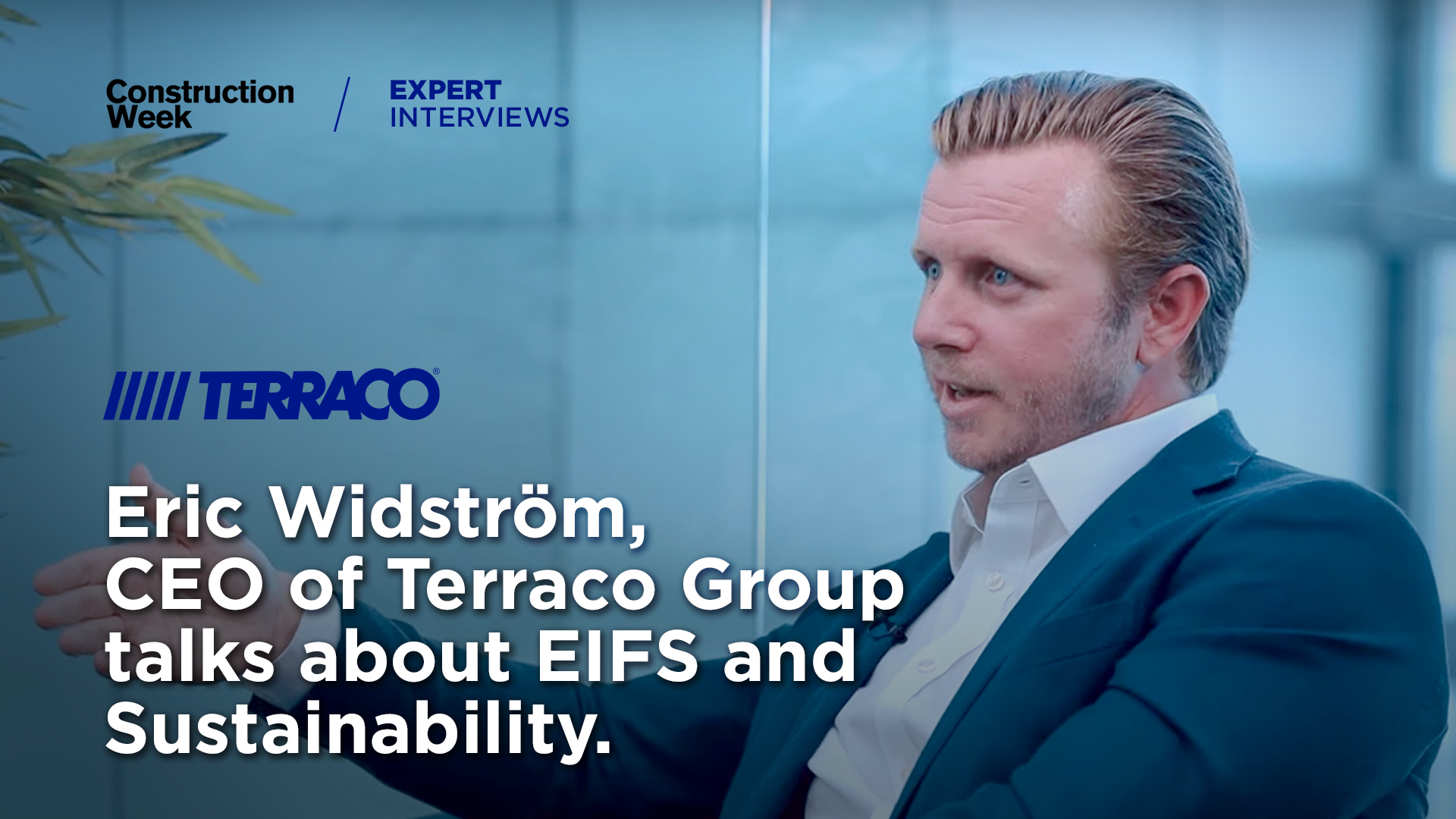 Eric Widstrom, CEO, Terraco Group was interviewed by Construction Week ...