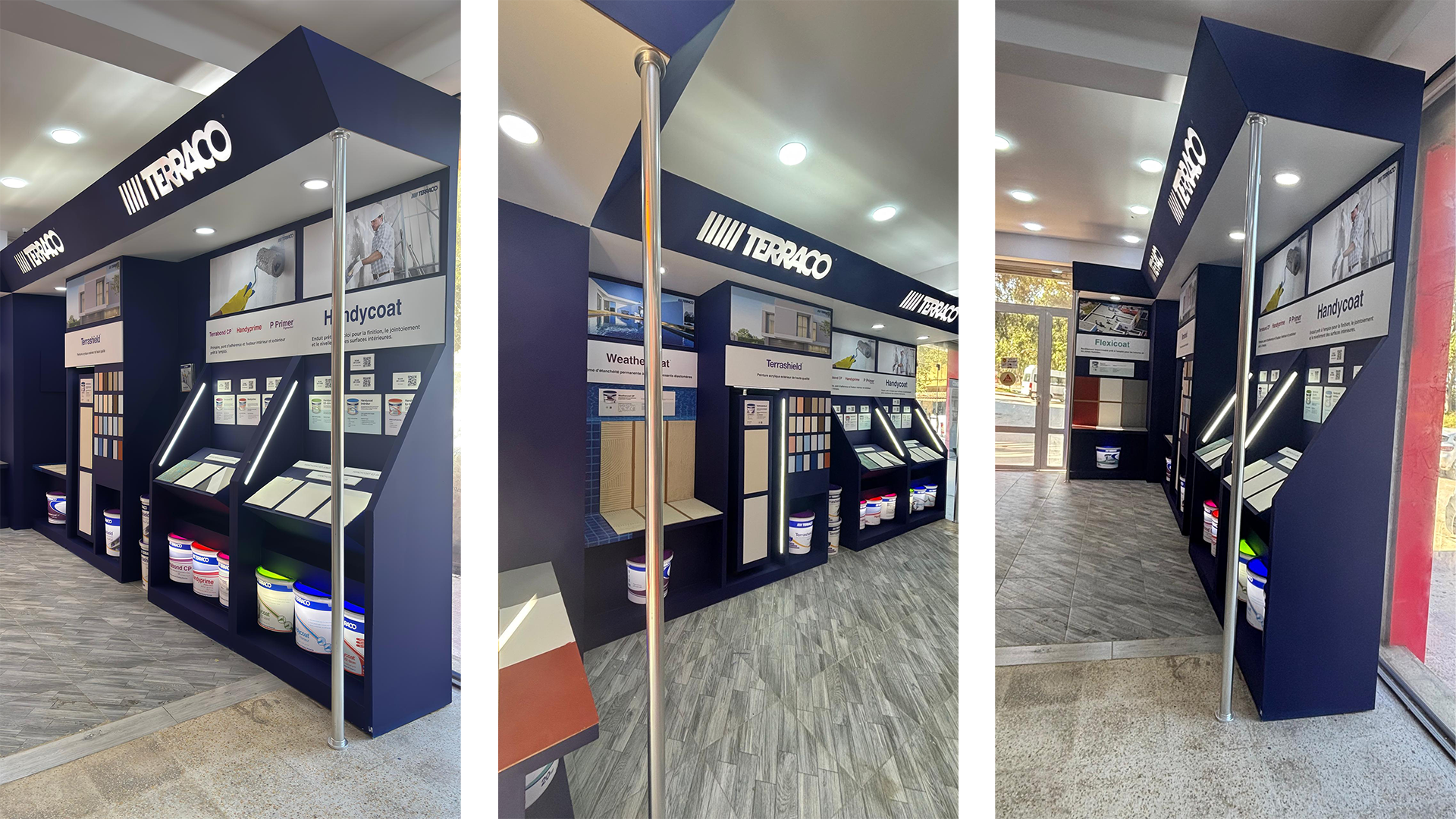 Terraco Space - Innovative Shop-in-Shop Retail Concept for Construction ...